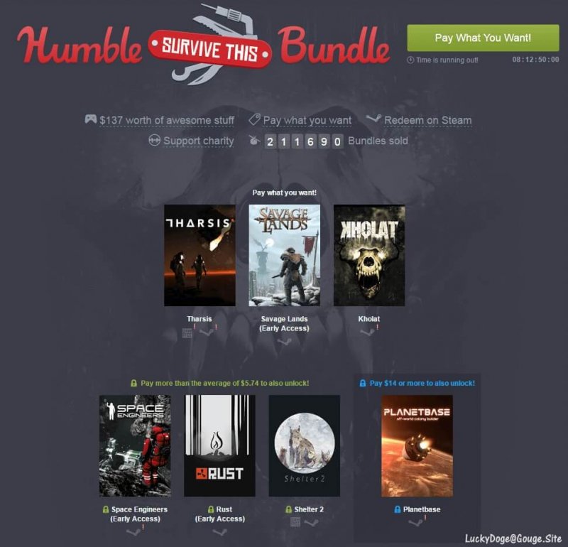 Humble Bundle 慈善包购买教程 - 我是一条狗